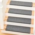 Bend stair step pad integrated edge anti-skid stair pad explosions home ...