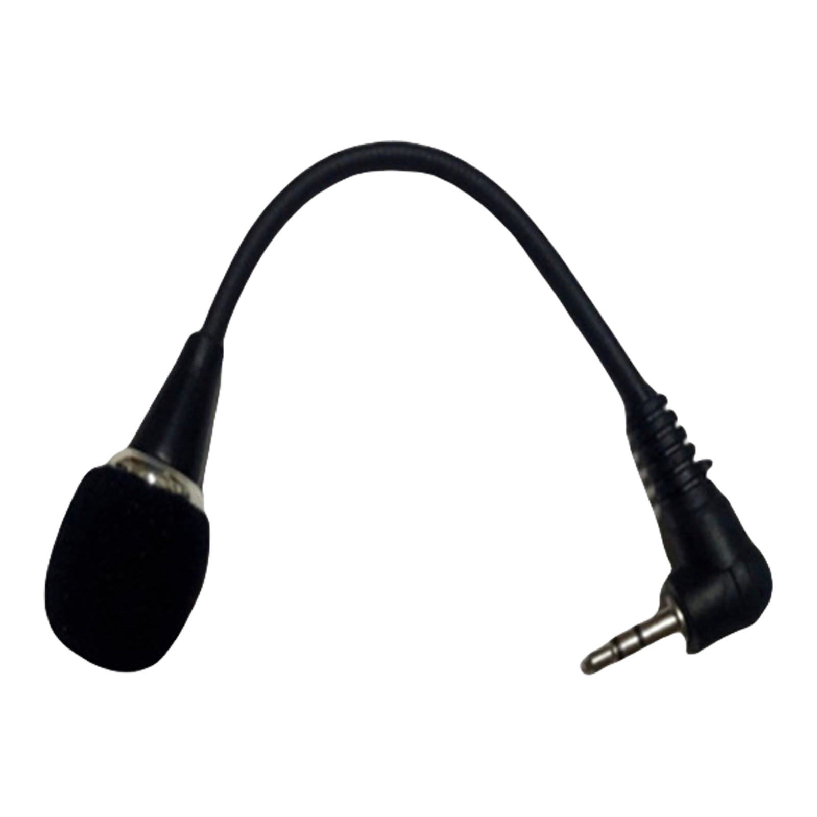 Bendable 3.5mm Small External Mic Double Channel Auditory Input For ...