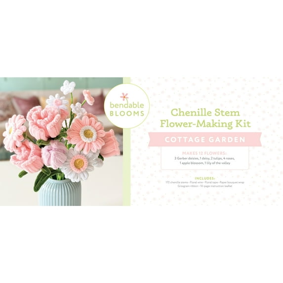 Bendable Blooms Chenille Stem Flower-Mak Bendable Blooms Chenille Stem ...