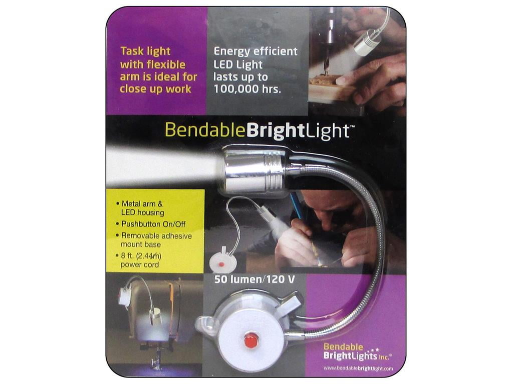 Bendable Bright Light LED Task Light Flexible Arm - Walmart.com