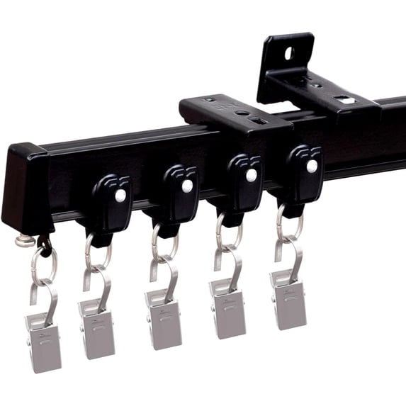 Bendable Ceiling Curtain Track Ceilings Mount or Wall Mounted Heavy ...