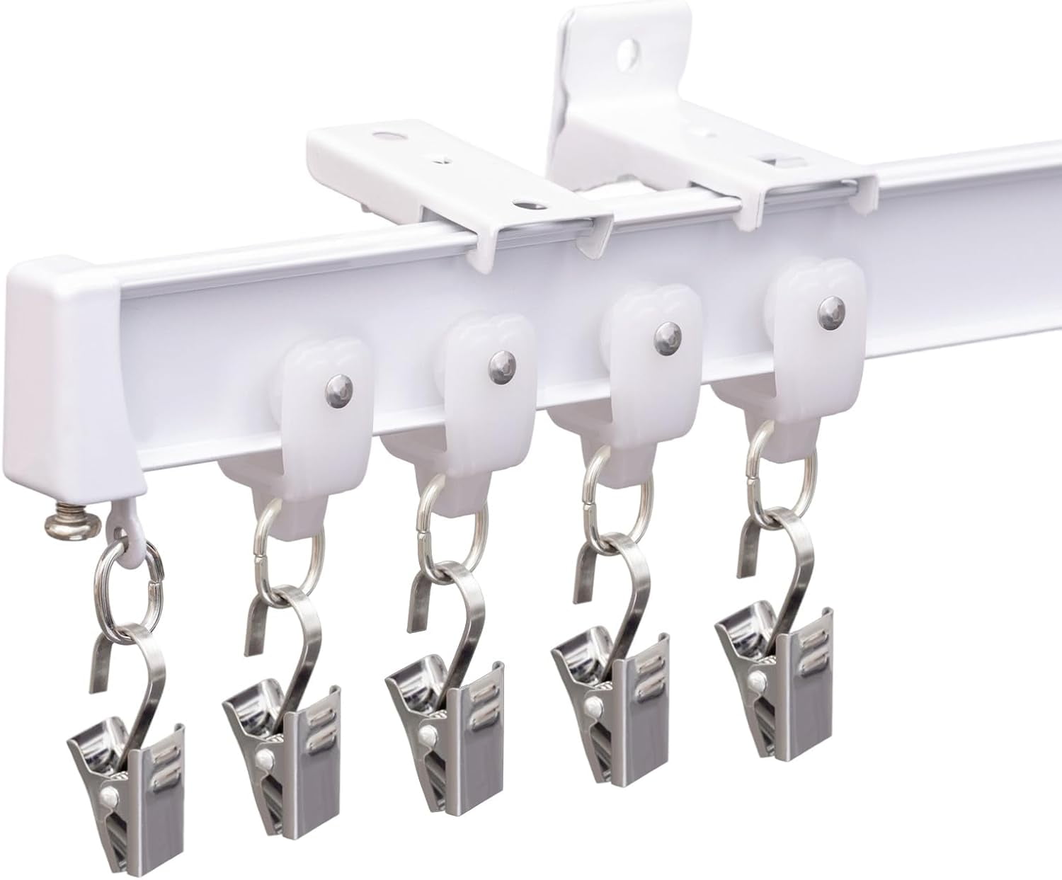 Bendable Ceiling Curtain Track Ceilings Mount or Wall Mounted Heavy ...