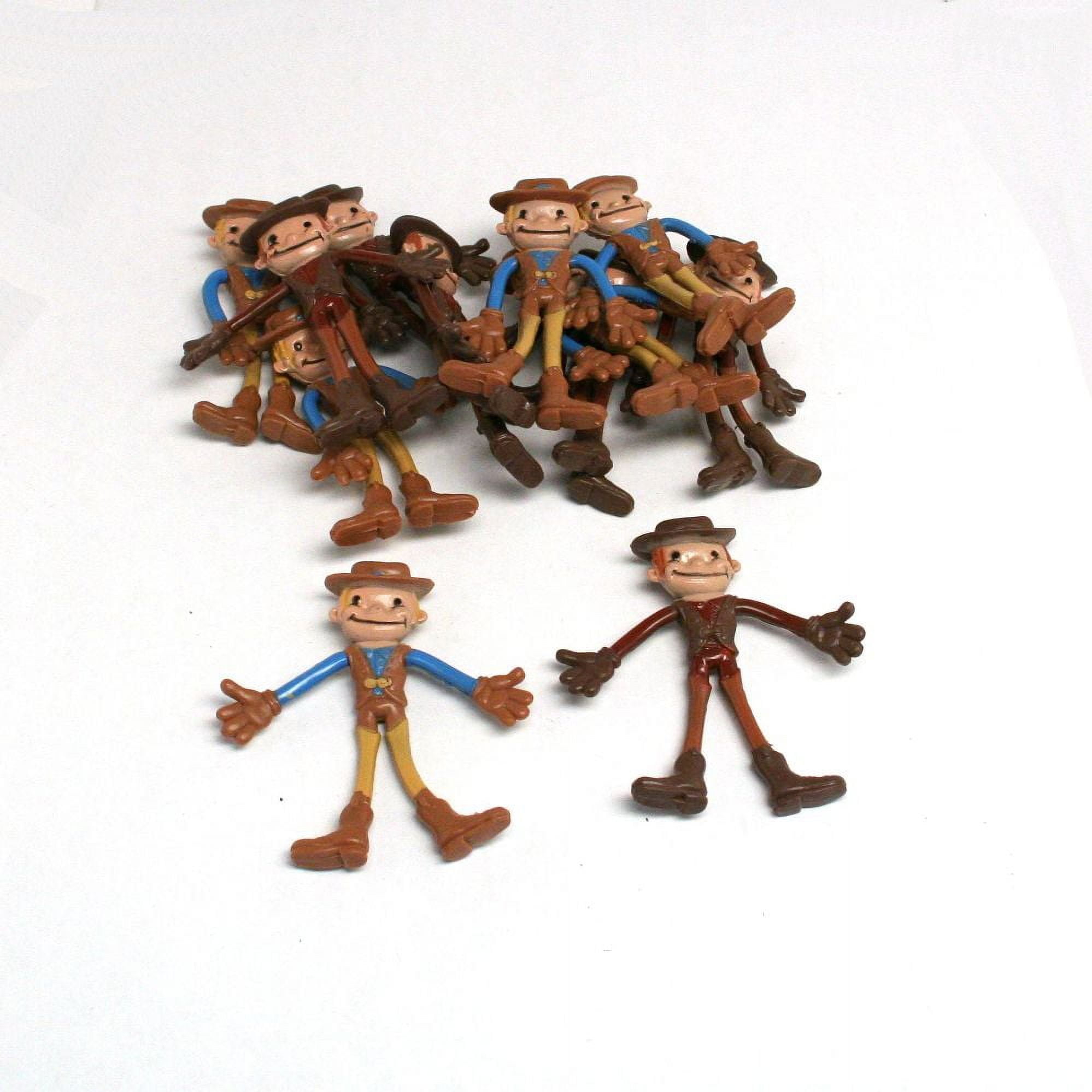 Bendable Cowboys | Package Of 12 - Walmart.com