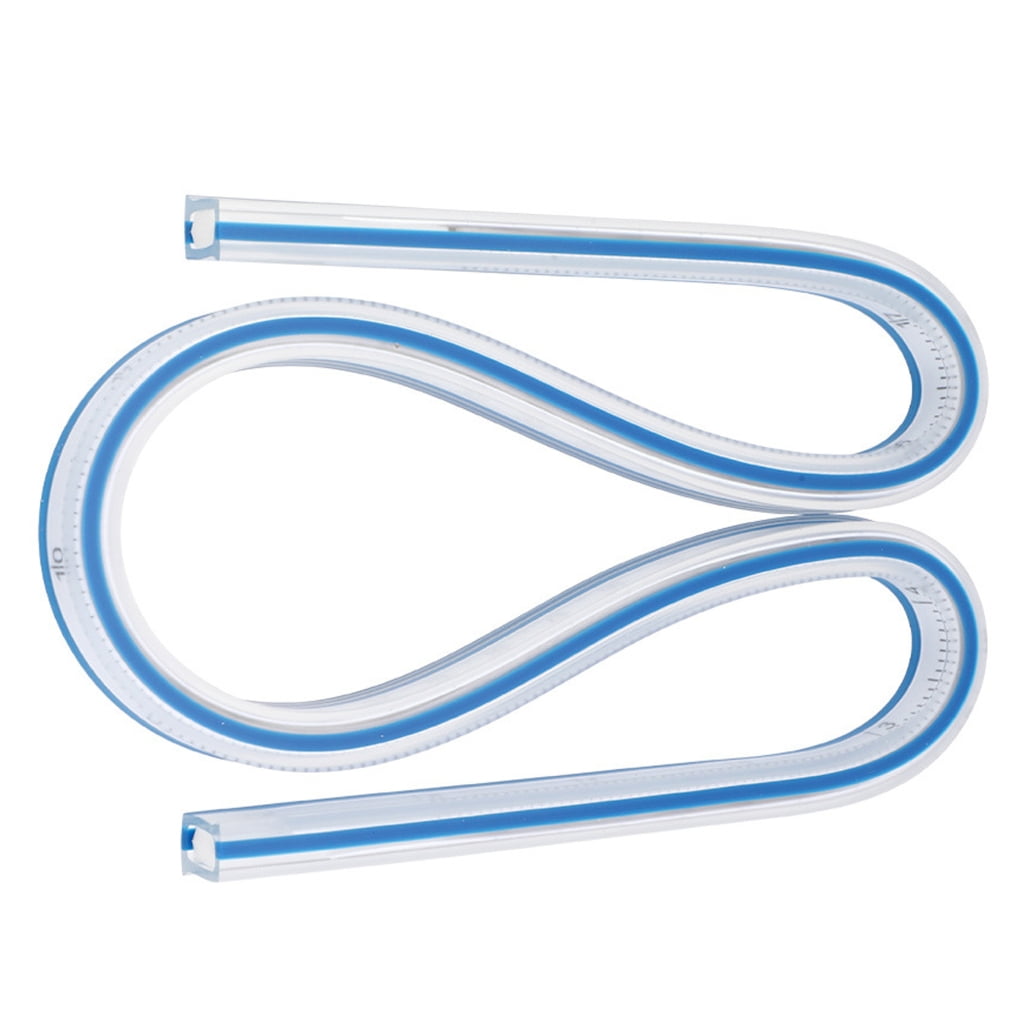 Bendable Drawing Ruler Double Side Scale Ruler Professional ...