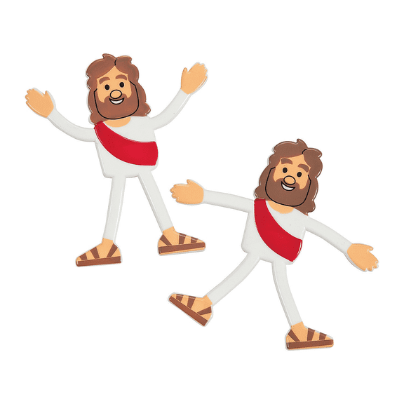 Rubber Jesus Action Figures