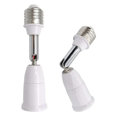 General Electric 2-Outlet Screw-In Light Socket Adapter for Indoor Use ...