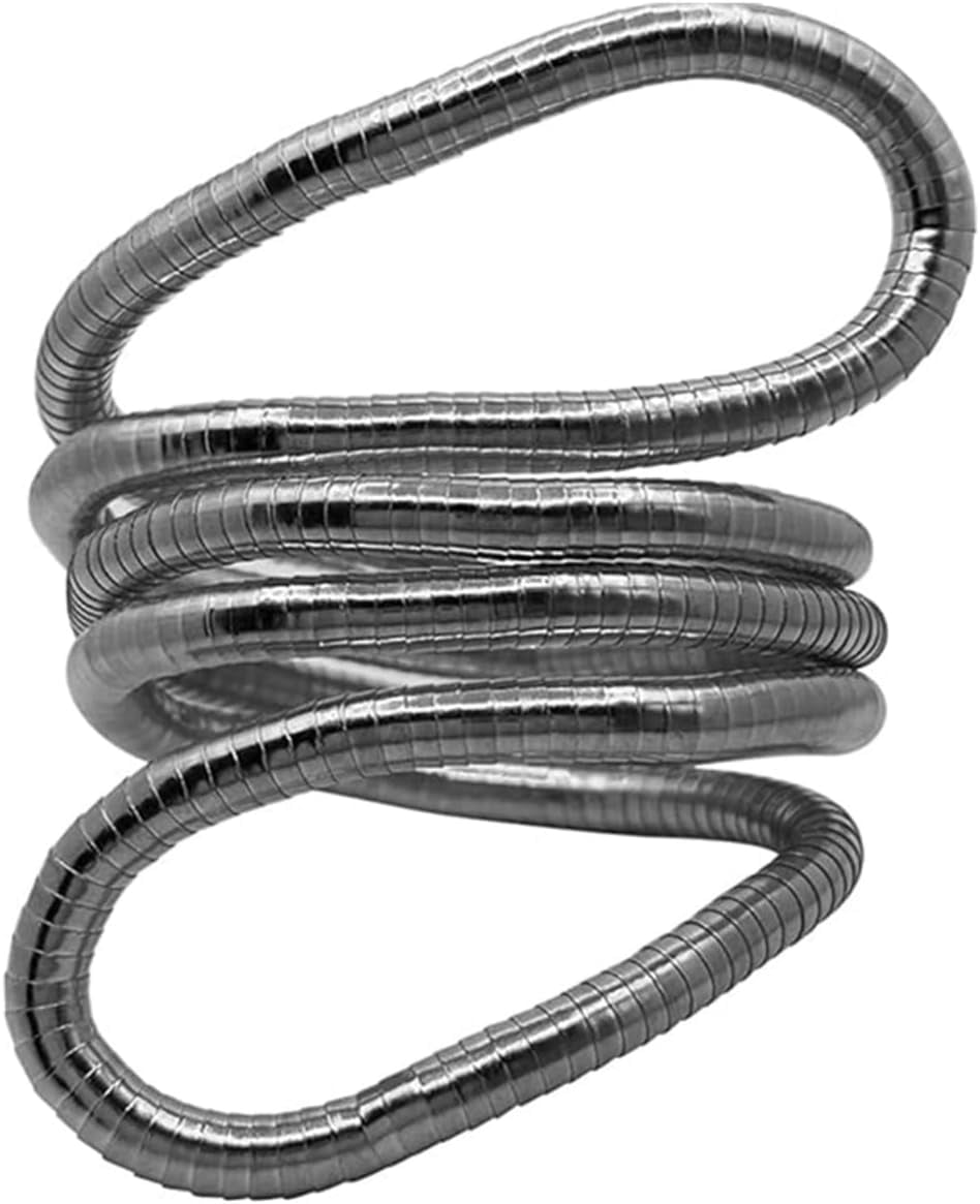 Bendable Snake Necklace Infinite Loop Necklace Adjustable Jewelry with ...