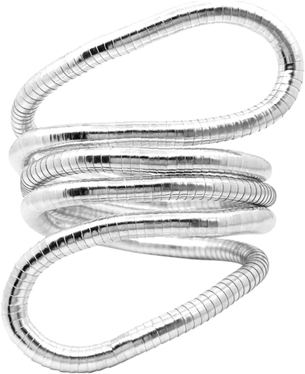 Bendable Snake Necklace Infinite Loop Necklace Adjustable Jewelry with ...