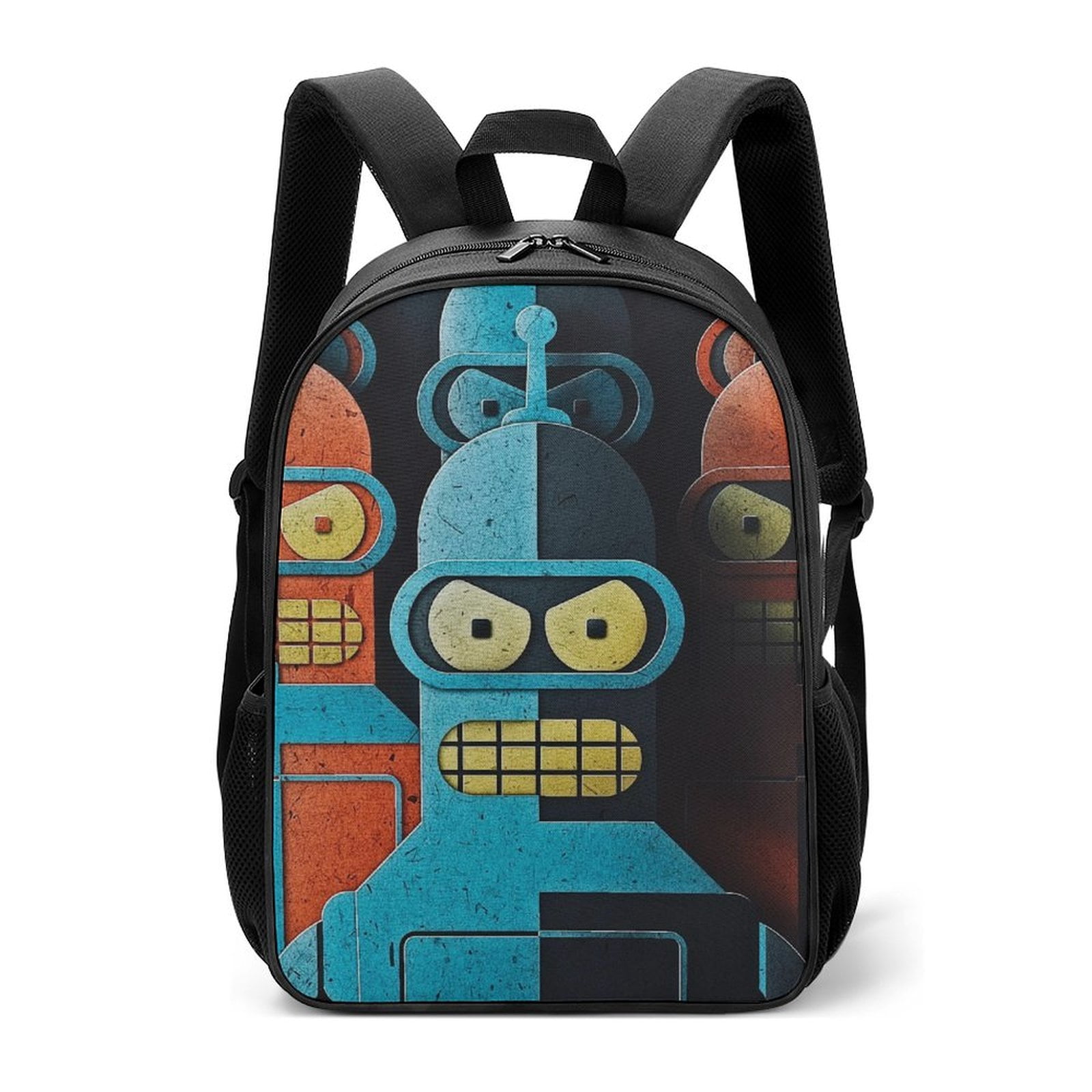 Bender Bending Futurama Backpack School Bag Multipurpose Daypack ...