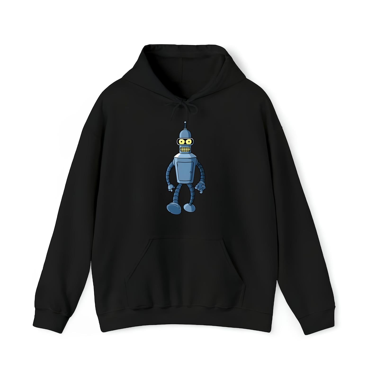 Bender Robot Futurama Anime Cartoon Retro Funny T Shirt Tee Mens Womens ...