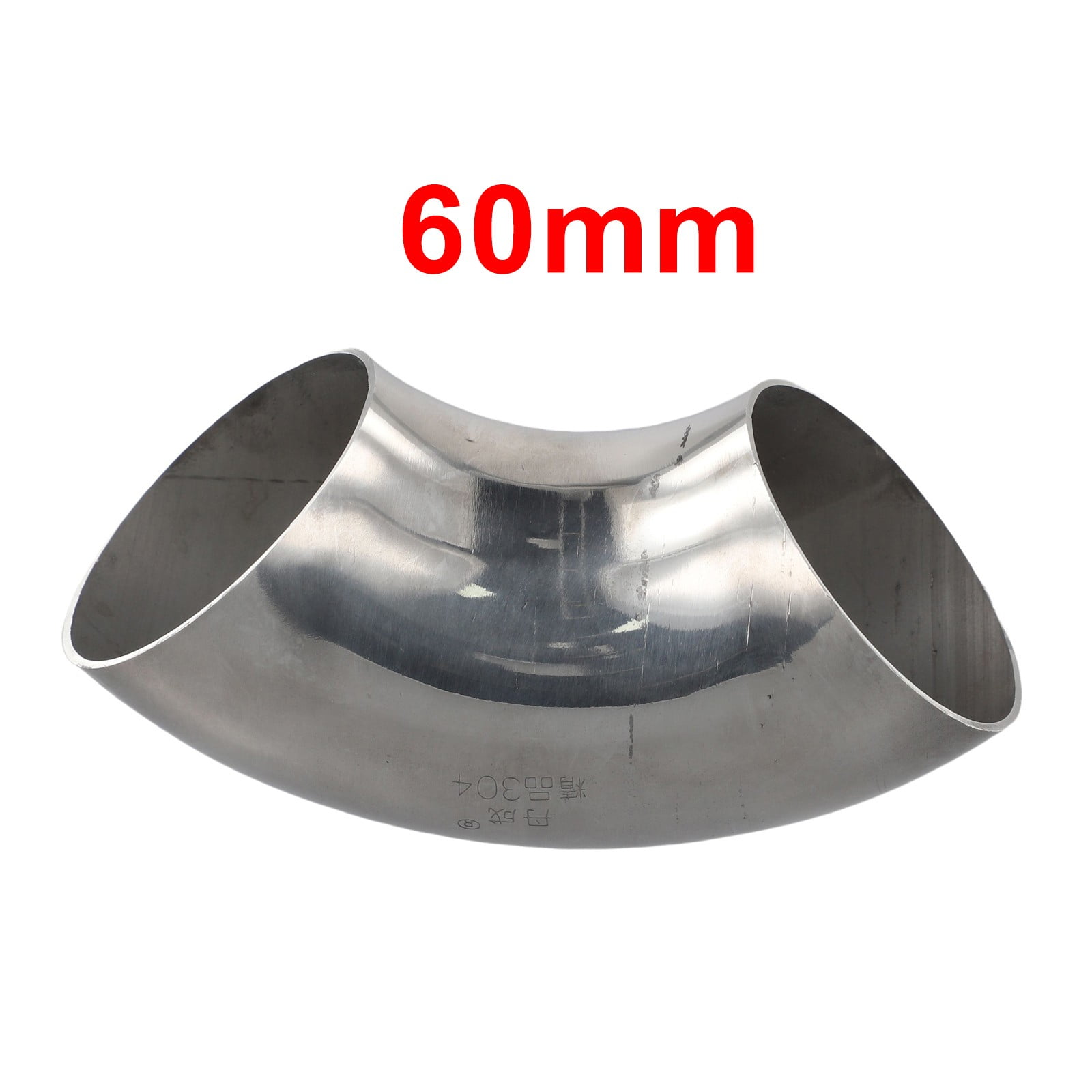 Bending Radius 1.5D Stainless Steel 304 Elbow 90° Degree Exhaust 34 ...