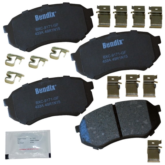 Bendix Brakes Disc Brake Pad Set Fits select: 1995-2004 TOYOTA TACOMA ...