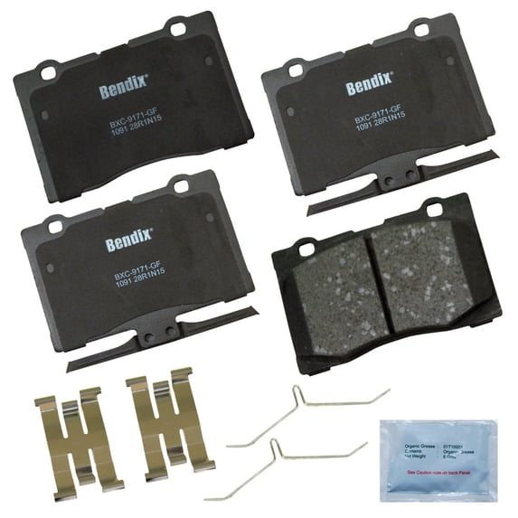 Bendix Brakes Disc Brake Pad Set Fits select: 2005-2012 ACURA RL ...