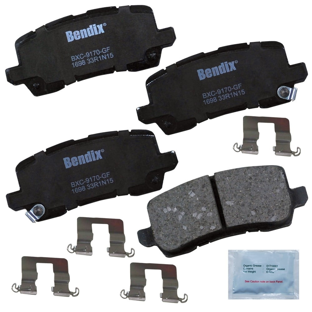 Bendix Brakes Disc Brake Pad Set Fits select: 2020 ACURA MDX, 2020 ...