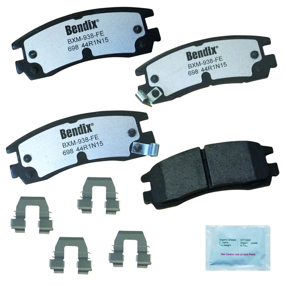 Bendix Fleet Metlok MKD698FM Brake Pads Fits select: 2000-2010 ...