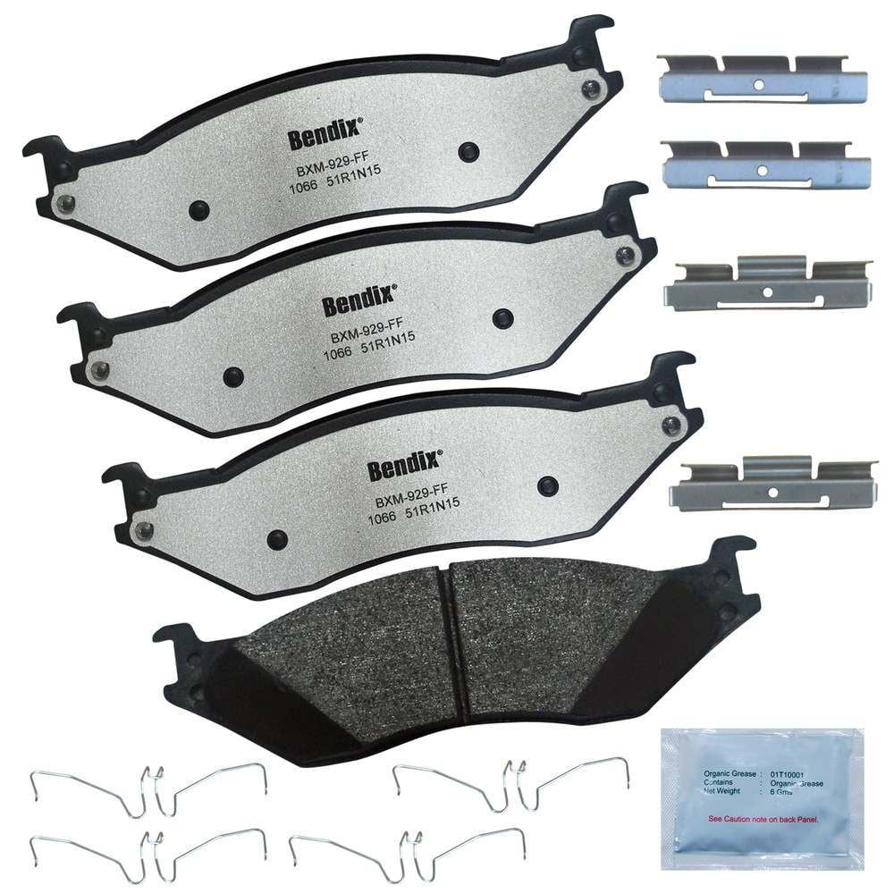 Bendix MKD1066FM Bendix Fleet MetLok Disc Brake Pad - Walmart.com