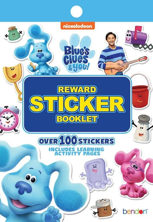 Bendon Blue's Clues & You Rewards Sticker Booklet Pad ( PACK OF 3 ...