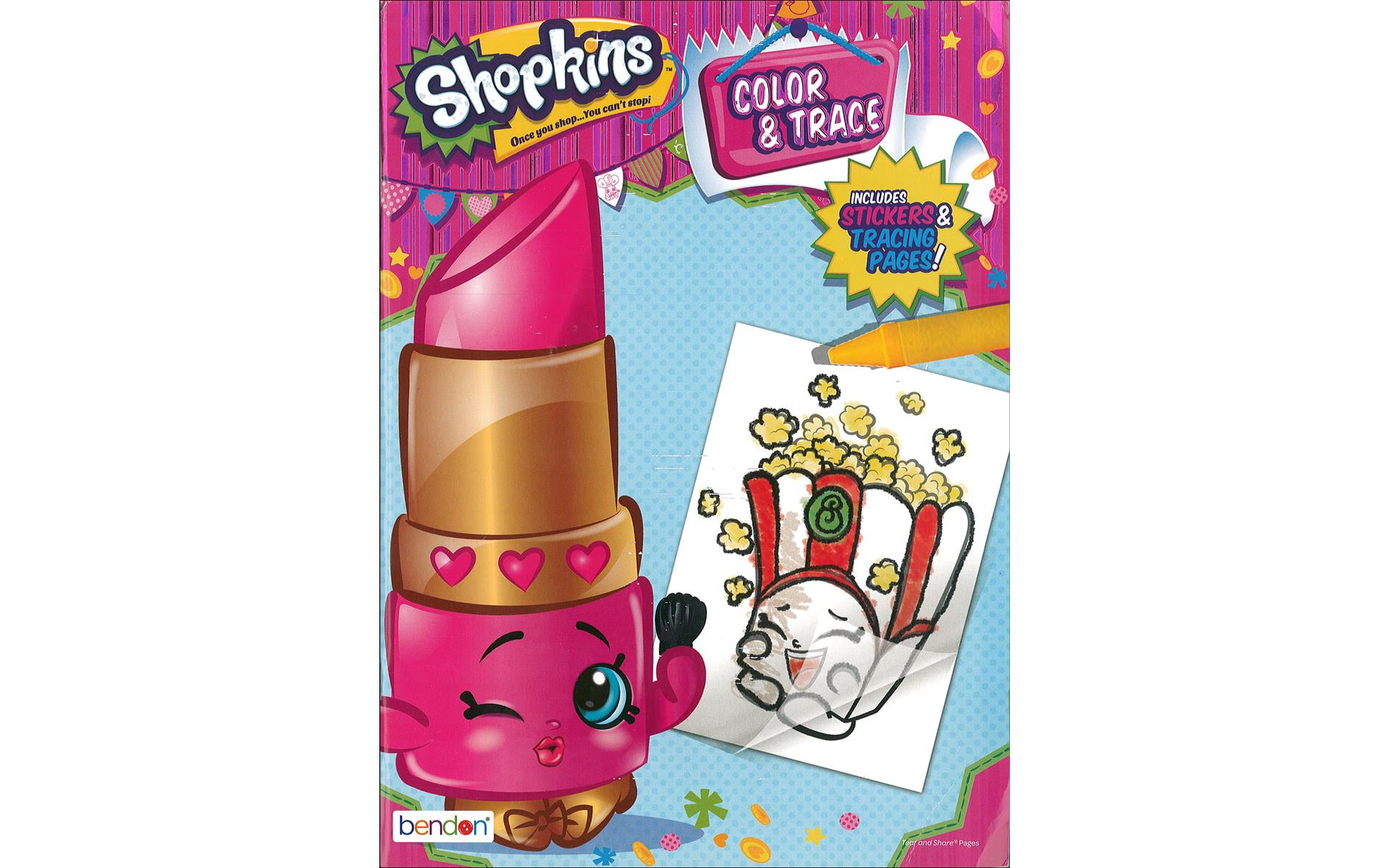 Bendon Color & Trace Bk Shopkins - Walmart.com