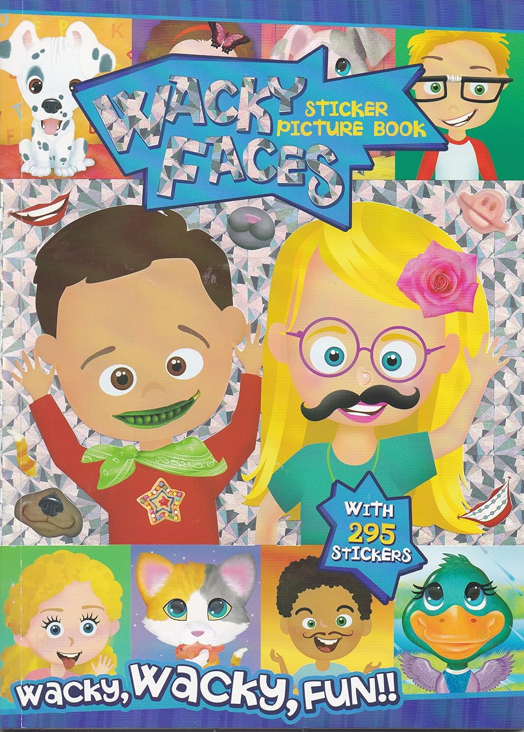 Bendon Create-A-Face Sticker Pad (Wacky Faces) - Walmart.com