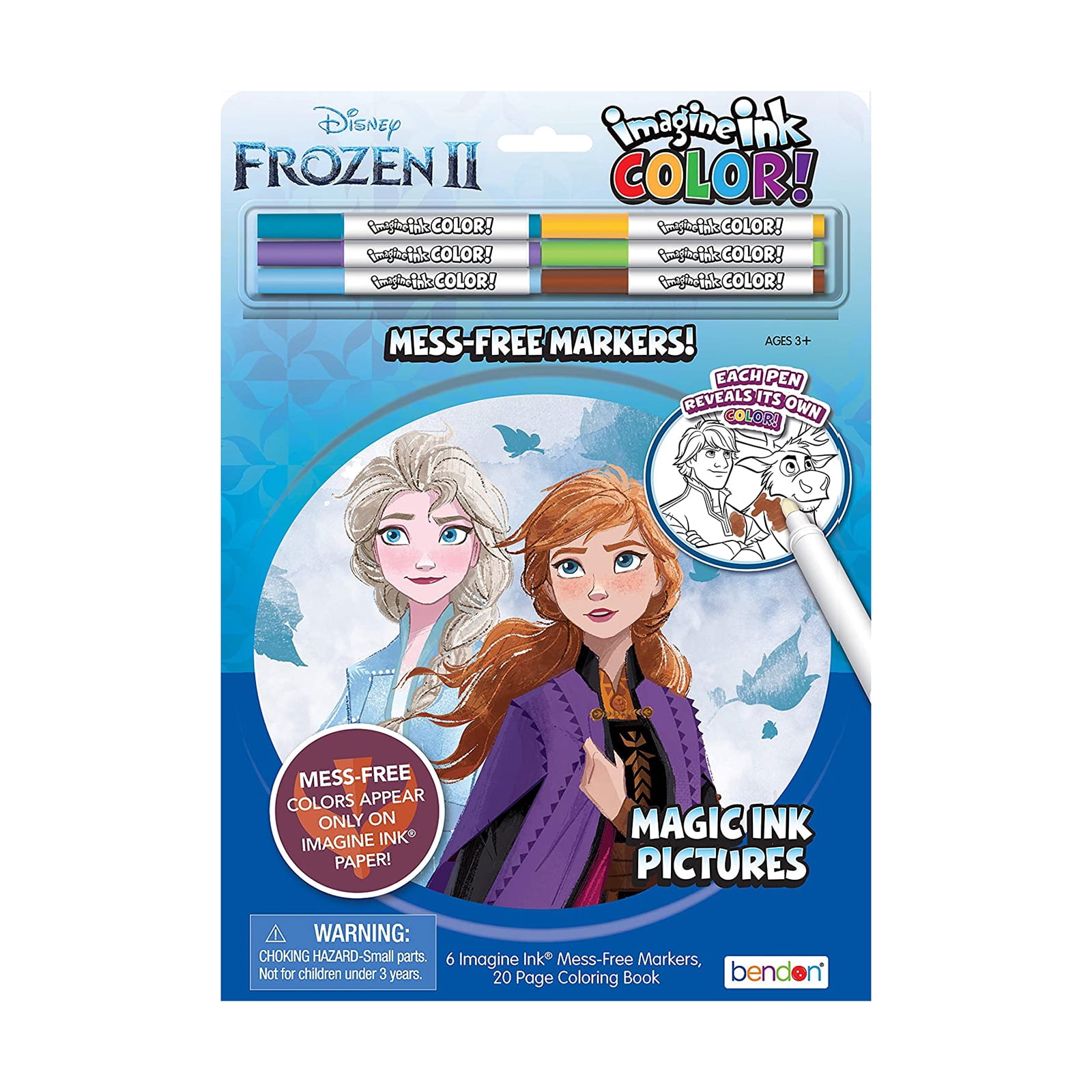 Bendon Disney Frozen 2 Imagine Ink Marker Book - Walmart.com