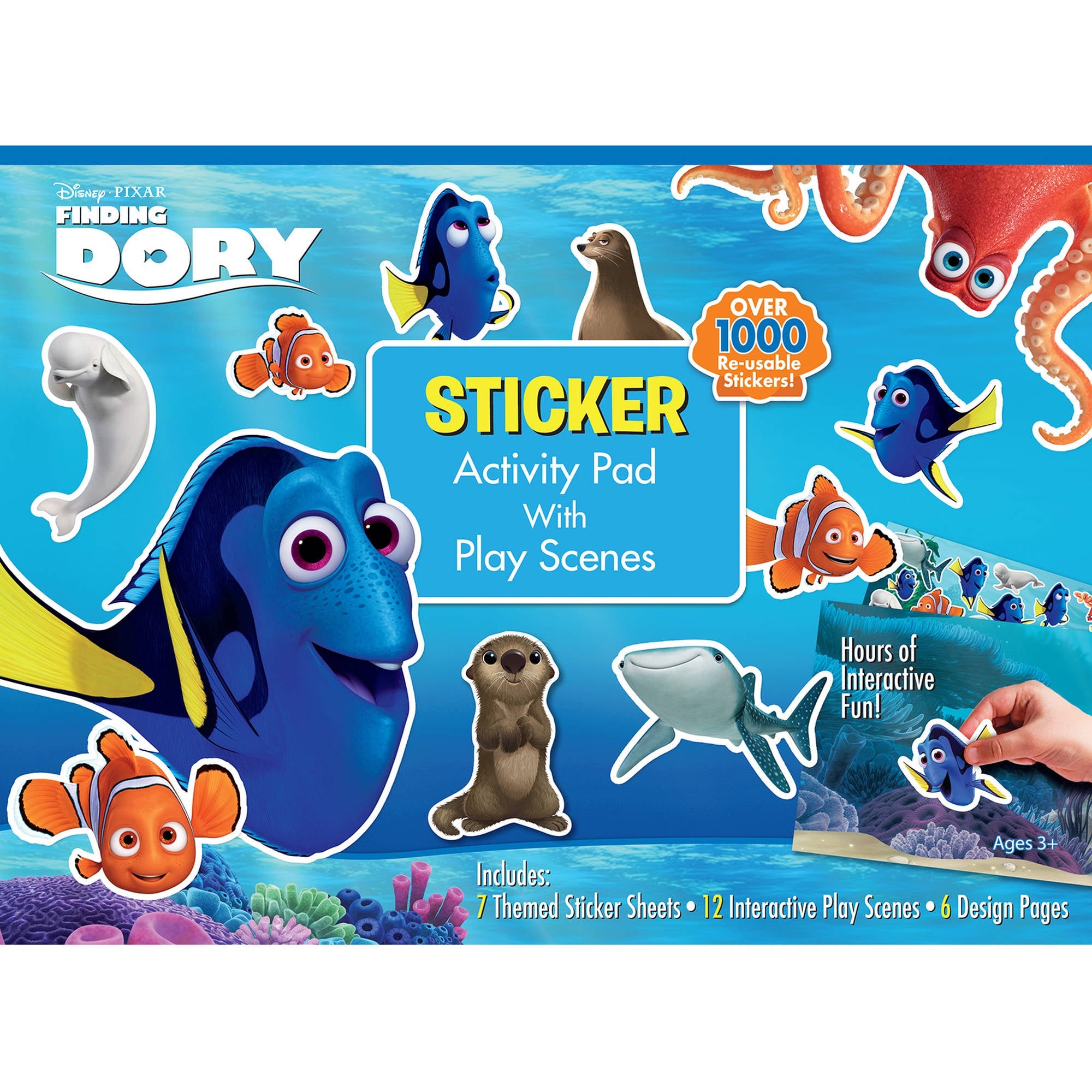 bendon finding dory sticker box - Walmart.com