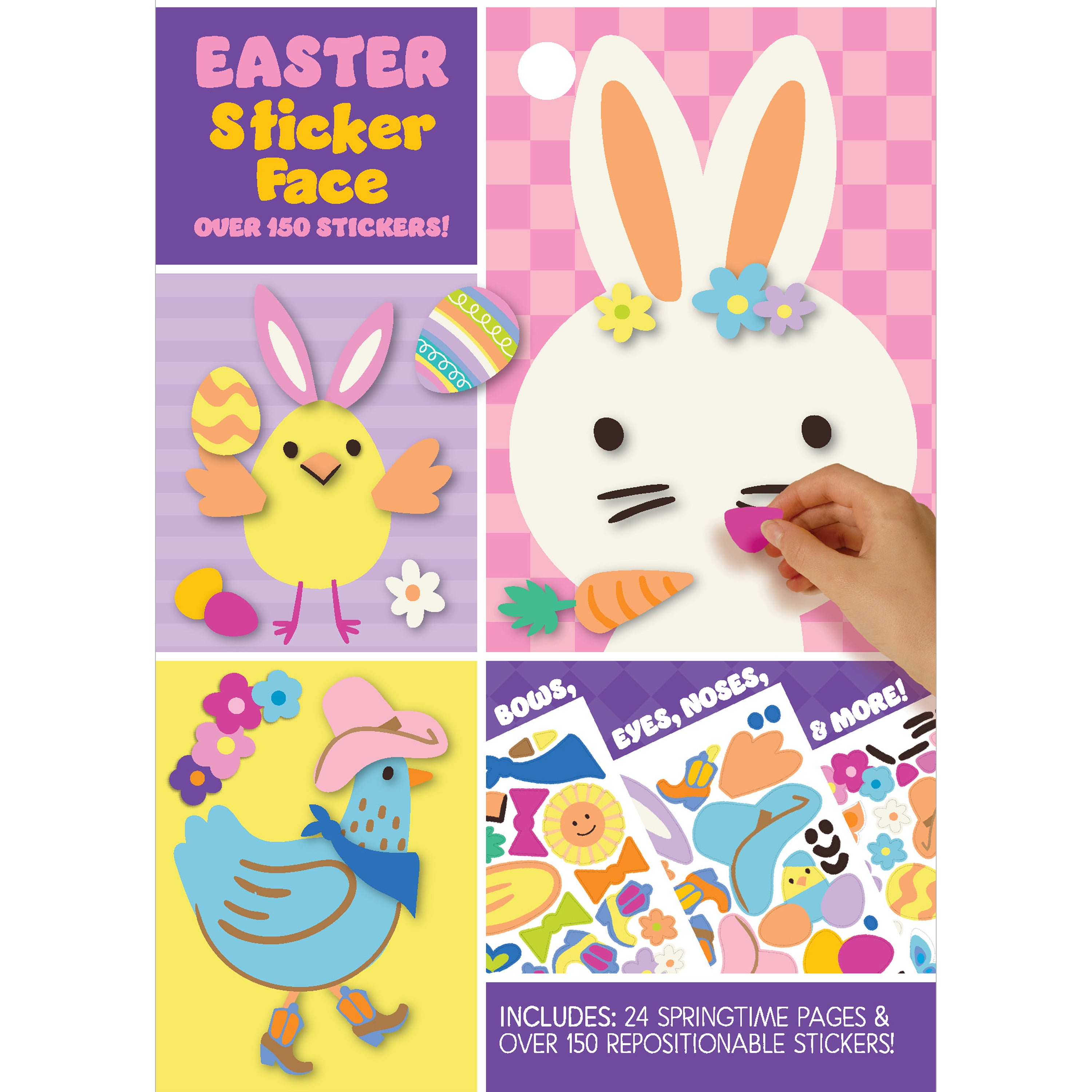 Bendon Easter Puffy Sticker Play Set Basket Stuffer - Walmart.com