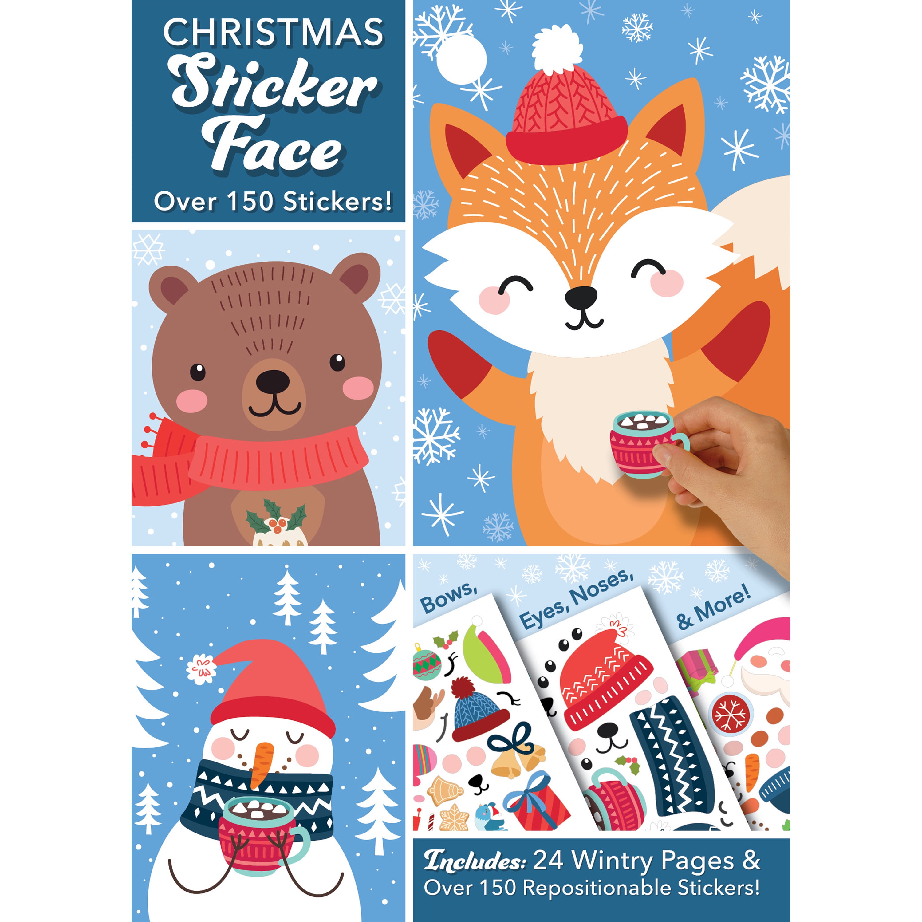 Bendon Fox 24-Page Mini Sticker Face Pad, Multicolor Paper - Walmart.com