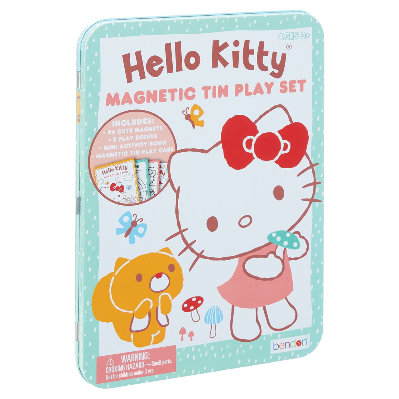 Bendon Hello Kitty Magnetic Activity Tin - Walmart.com
