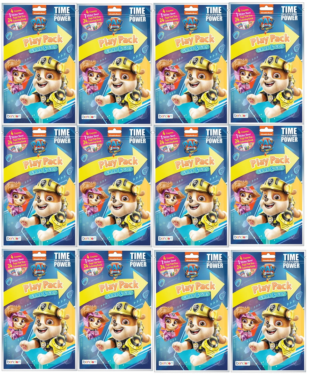 Bendon Paw Patrol Movie Grab and Go Play Pack Birthday Party Favors ...