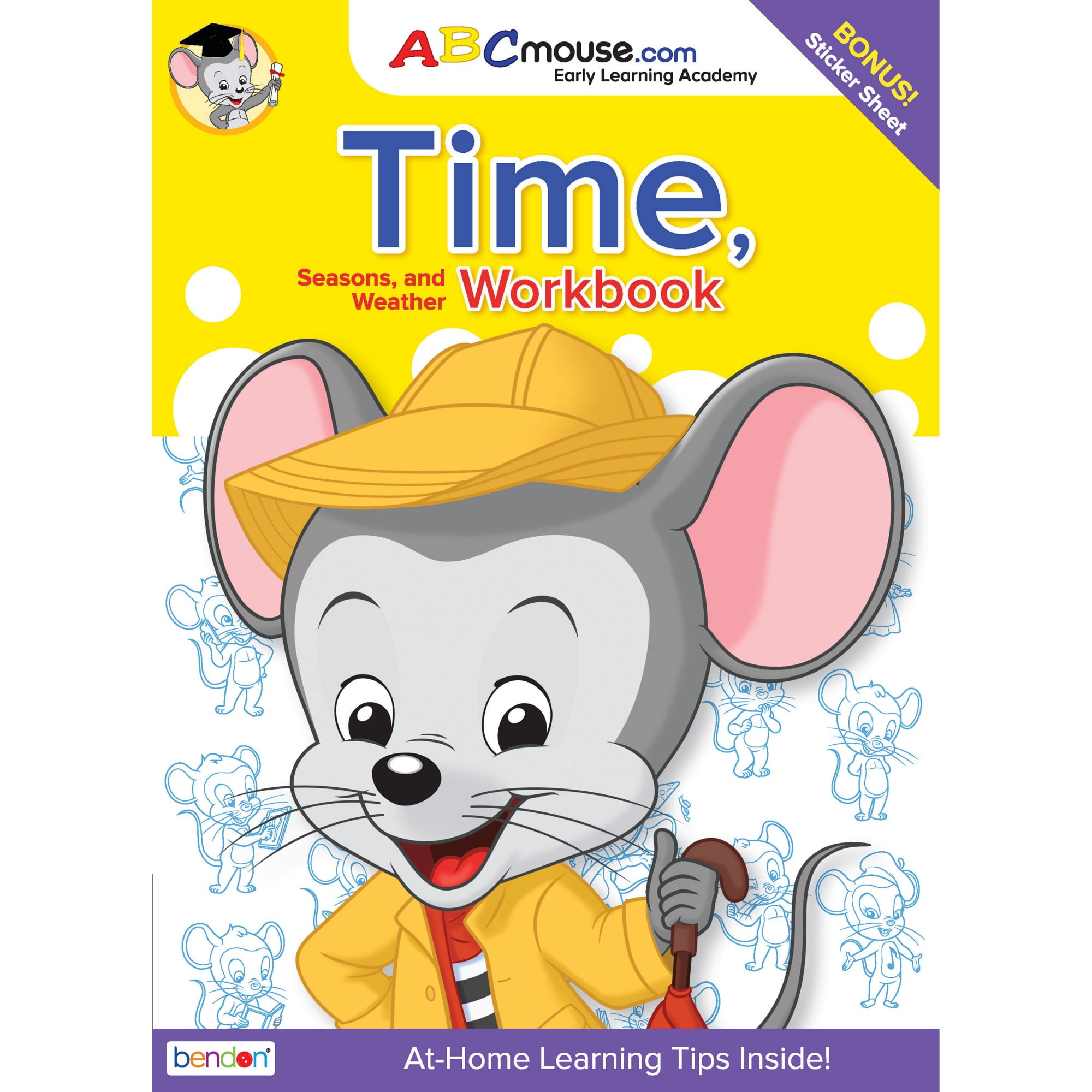 Bendon Publishing Abcmouse 80 Page Time and Seasons Workbook with ...