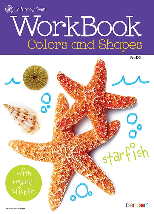 Bendon Publishing Colors And Shapes Workbook - Walmart.com