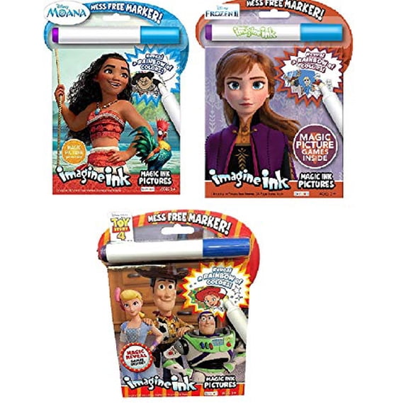 Bendon Publishing Imagine Ink Magic Pictures Coloring Activity Books ...
