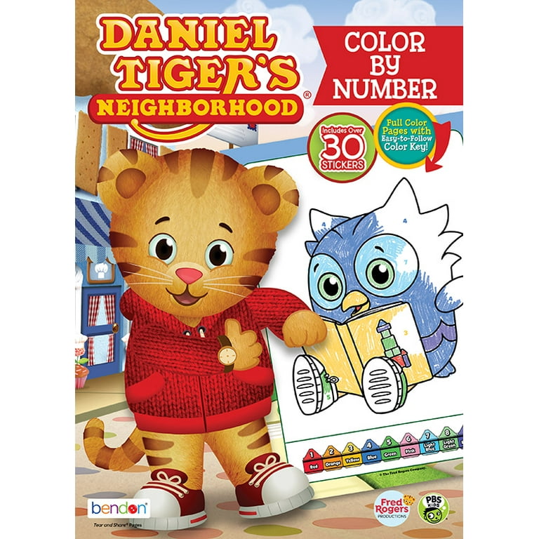 daniel tiger s neighborhood coloring pages