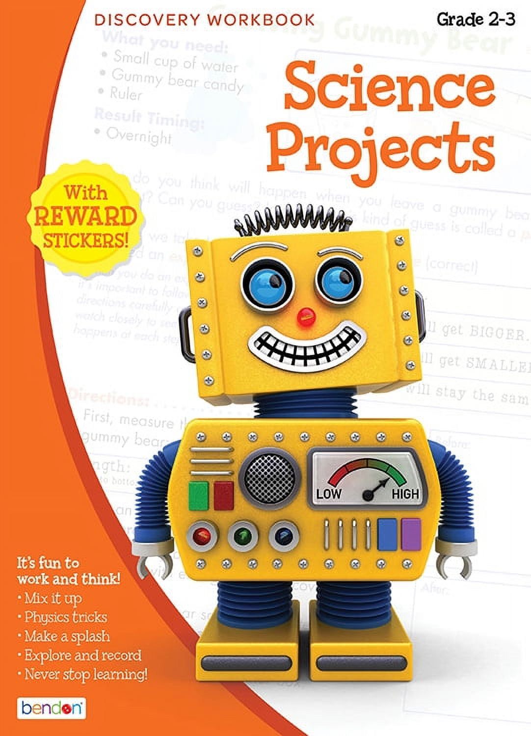 Bendon Publishing Science Projects Workbook - Walmart.com
