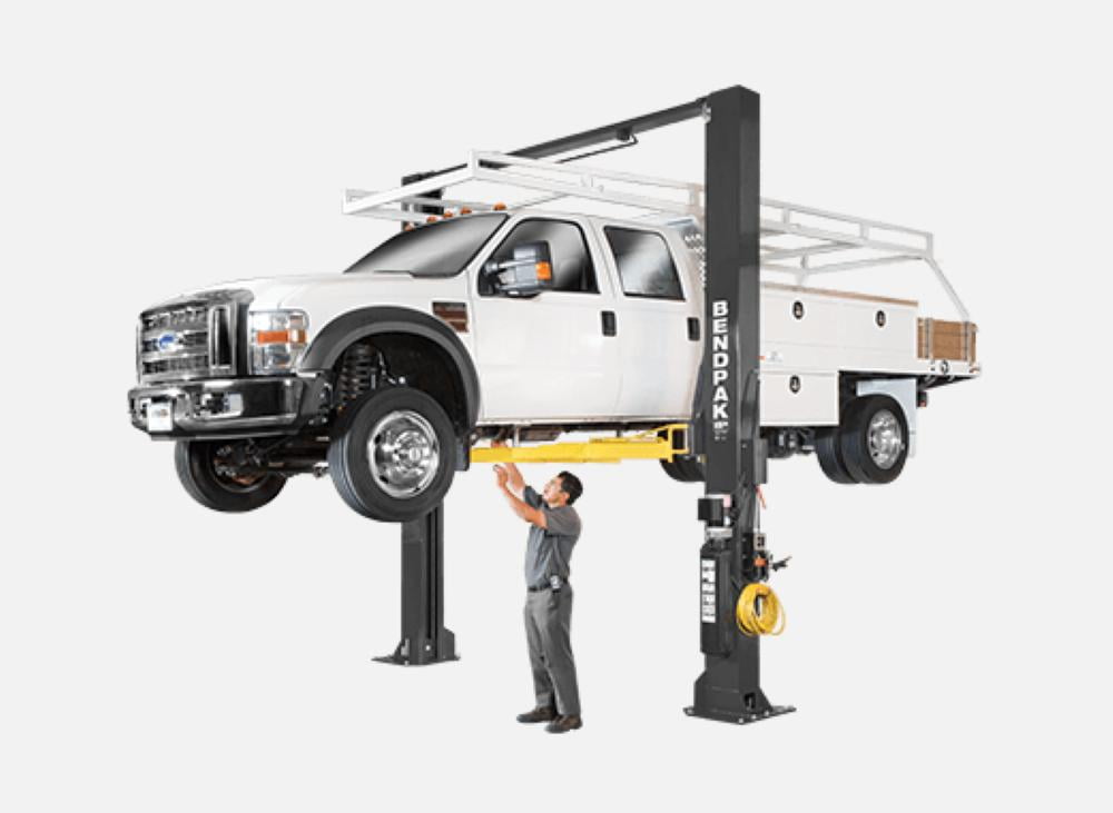 Bendpak Xpr-15Cl Two Post Vehicle Lift With Clearfloor 15000 Lbs ...