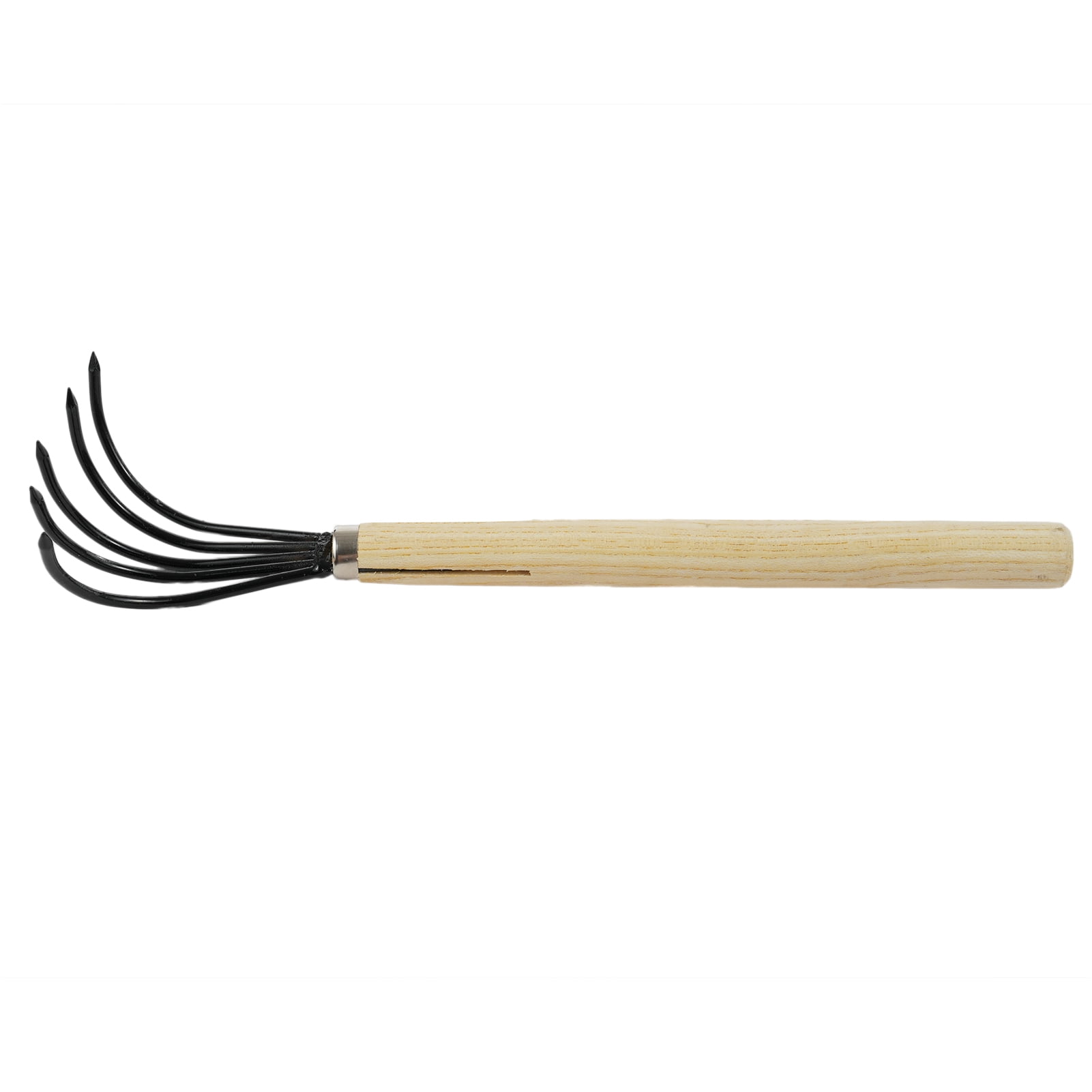 Bendproof Garden Hand Rake Tool - 5-Claw Rake Hand Cultivator with ...