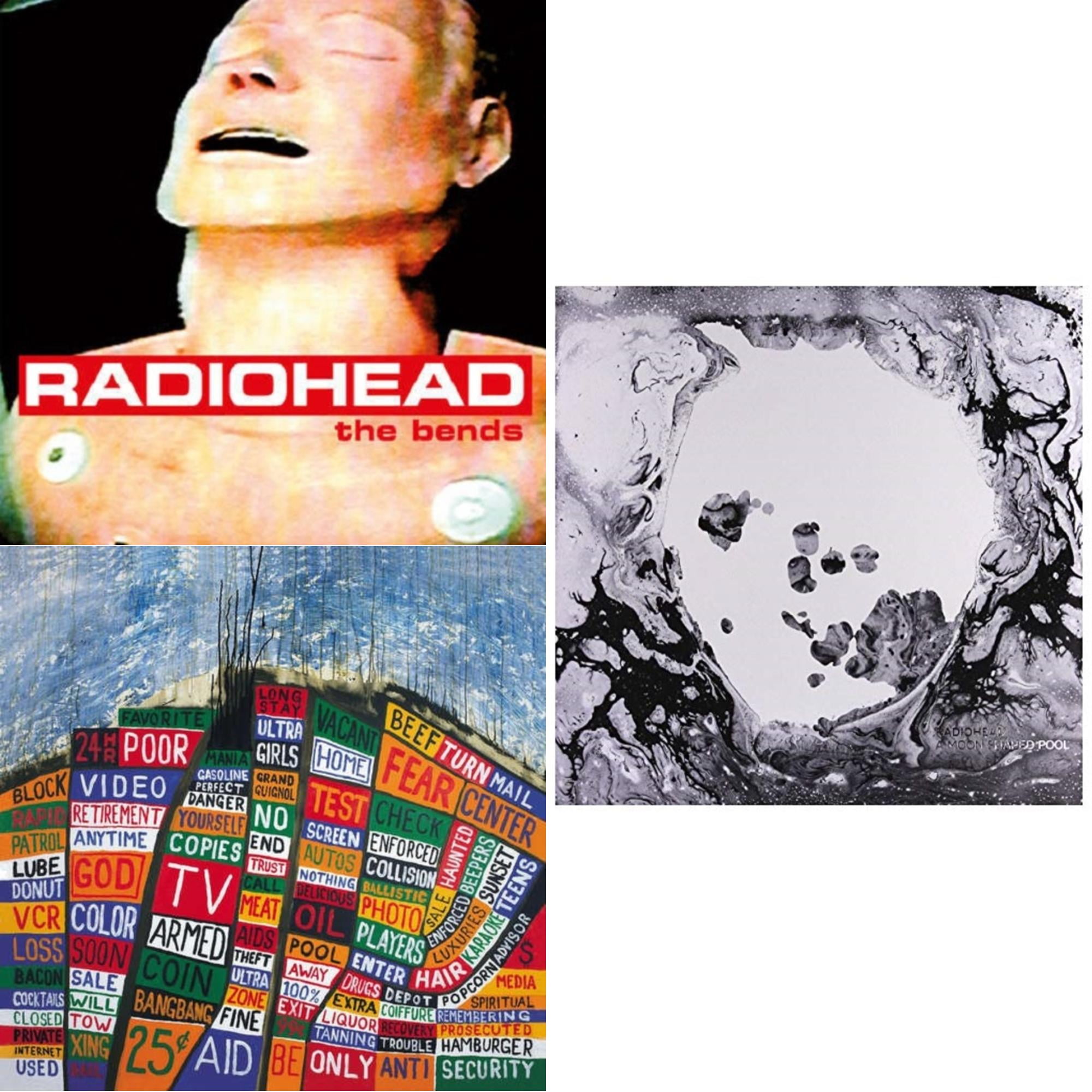 Bends (180G) & Hail To The Thief (2LP/45 RPM/180G) & Moon Shaped Pool ...
