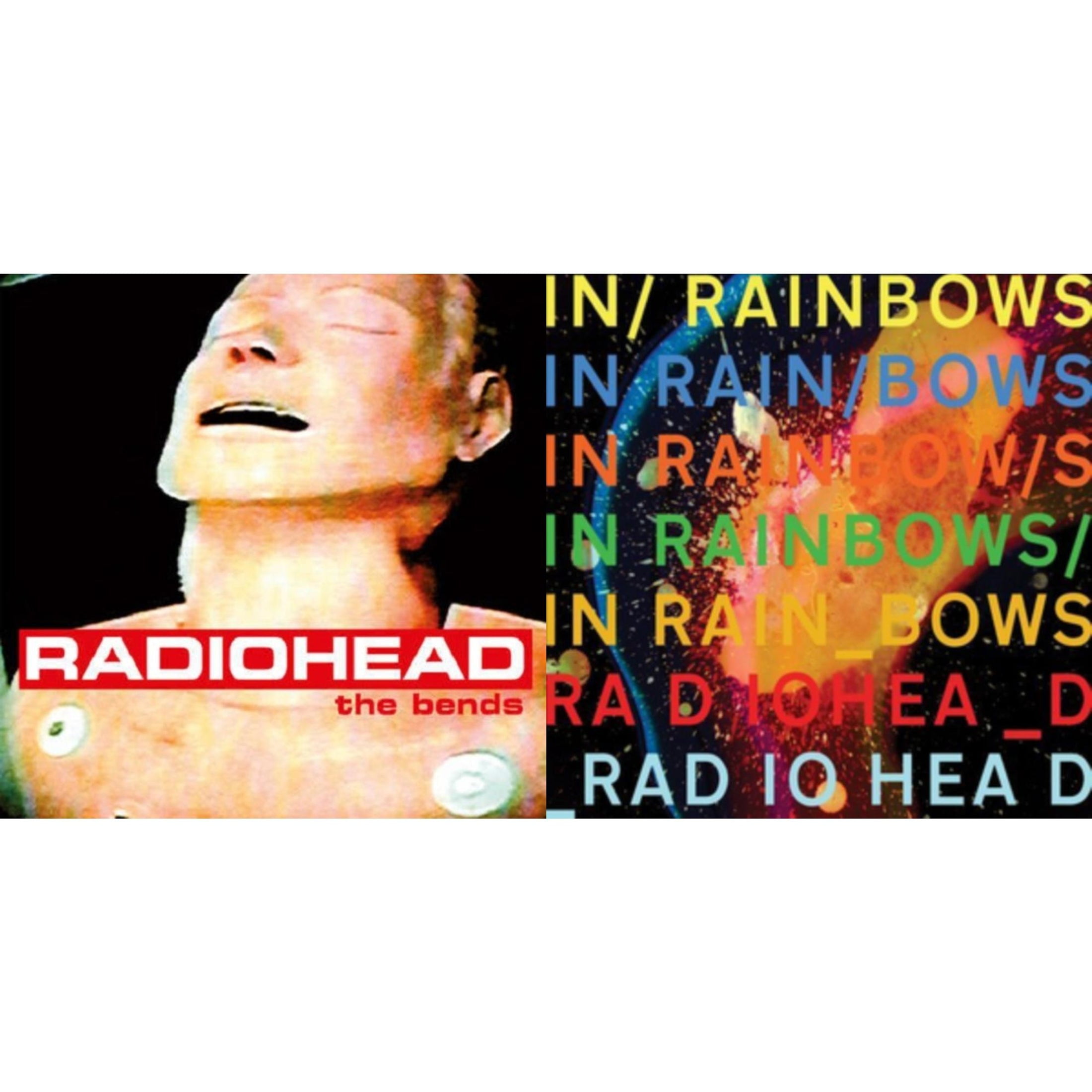 Bends (180G) & In Rainbows (180G) [LP Vinyl Bundle] - Walmart.com
