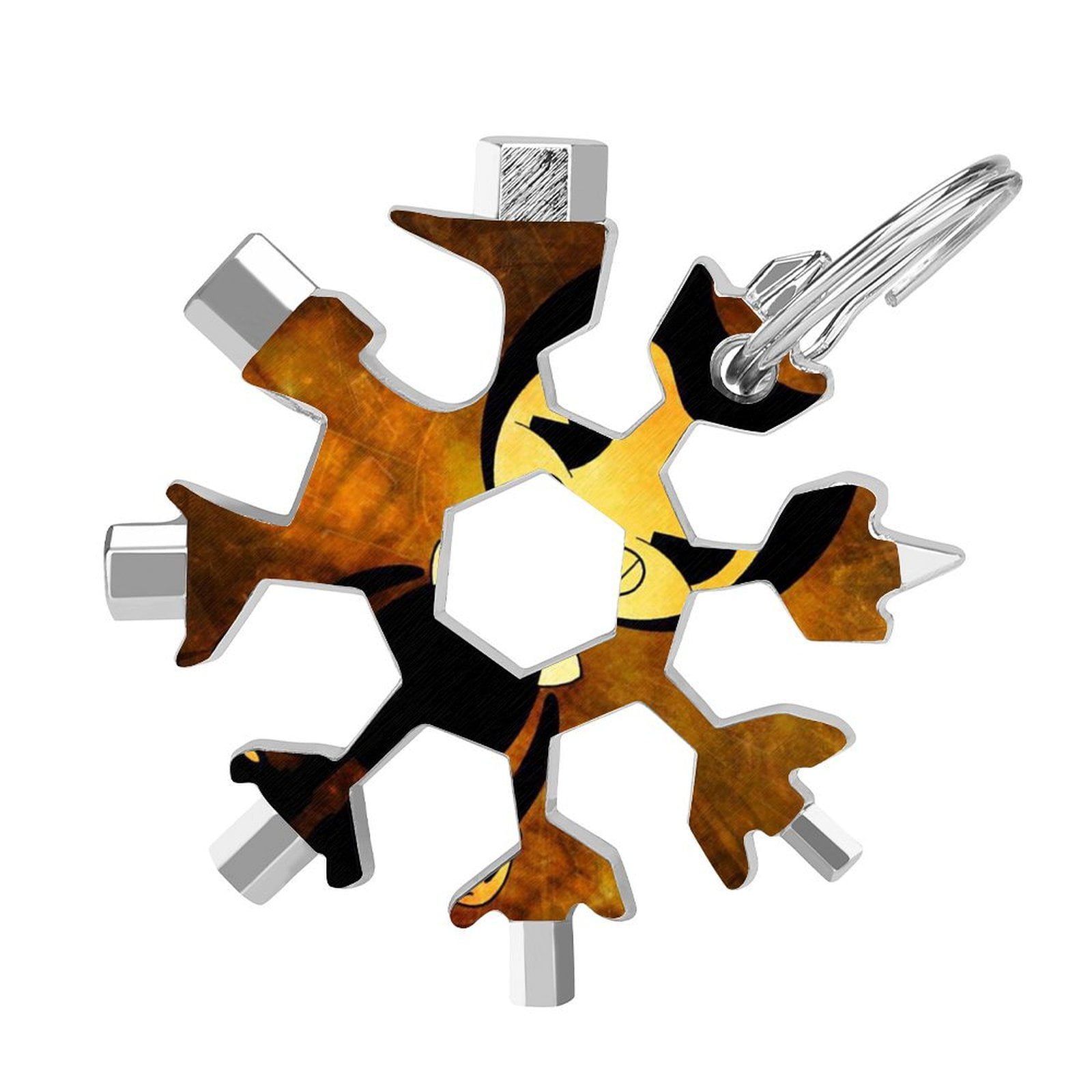 Bendy And The Ink Machine 19-in-1 Snowflake Multi Tool, Bottle Opener/Flat Phillips Screwdriver ...