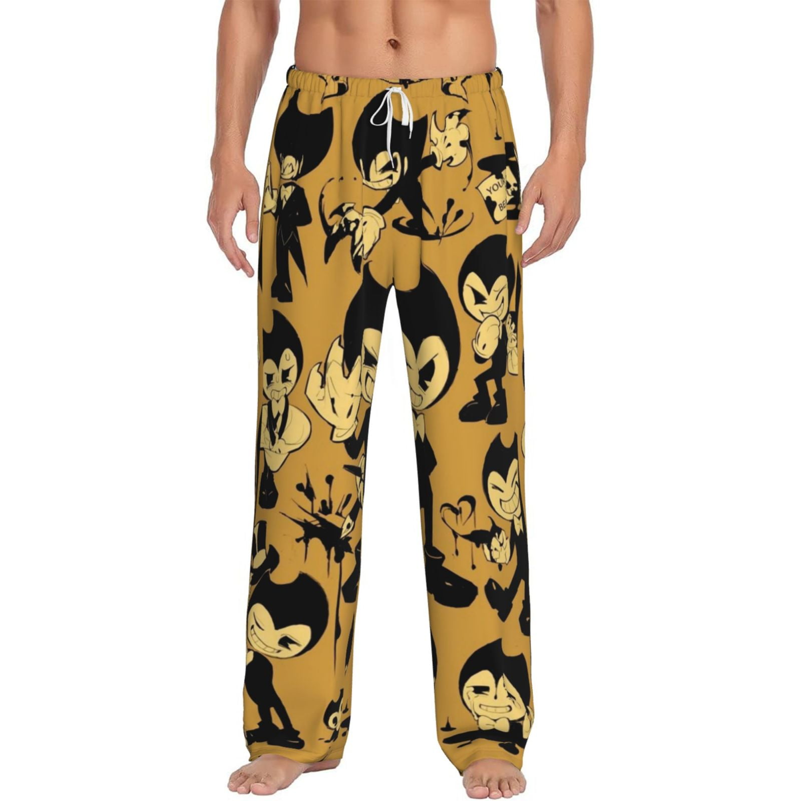 Bendy And The Ink Machine Anime Cartoon All-Over Print Men'S Black ...
