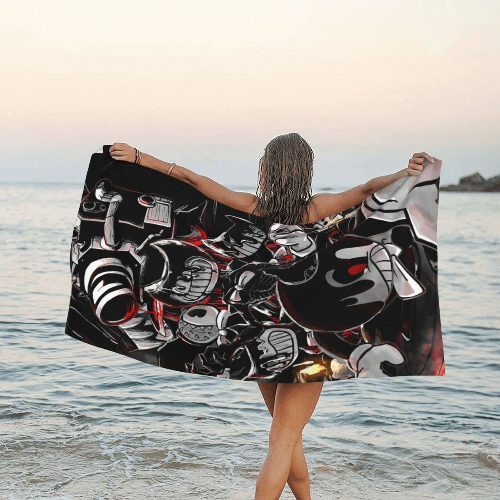 Bendy And The Ink Machine Anime Towels, Absorbent Quick Drying Luxury ...