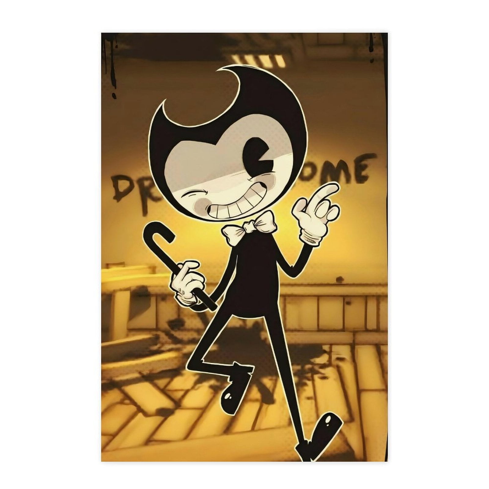 Bendy And The Ink Machine Anime stickers posters wall decoration 30*45 ...