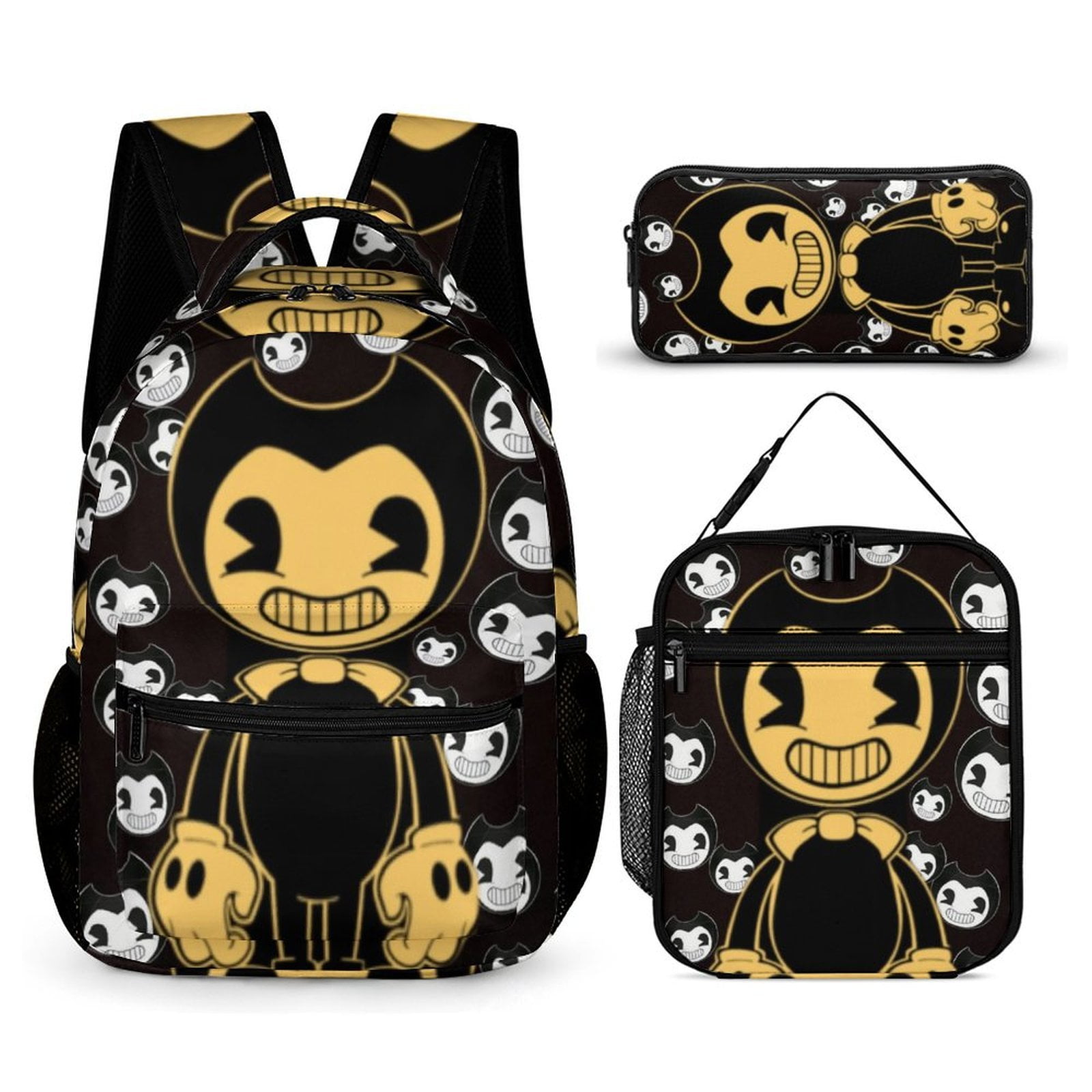 Bendy And The Ink Machine Anime-themed backpack lunch bag, and pencil ...