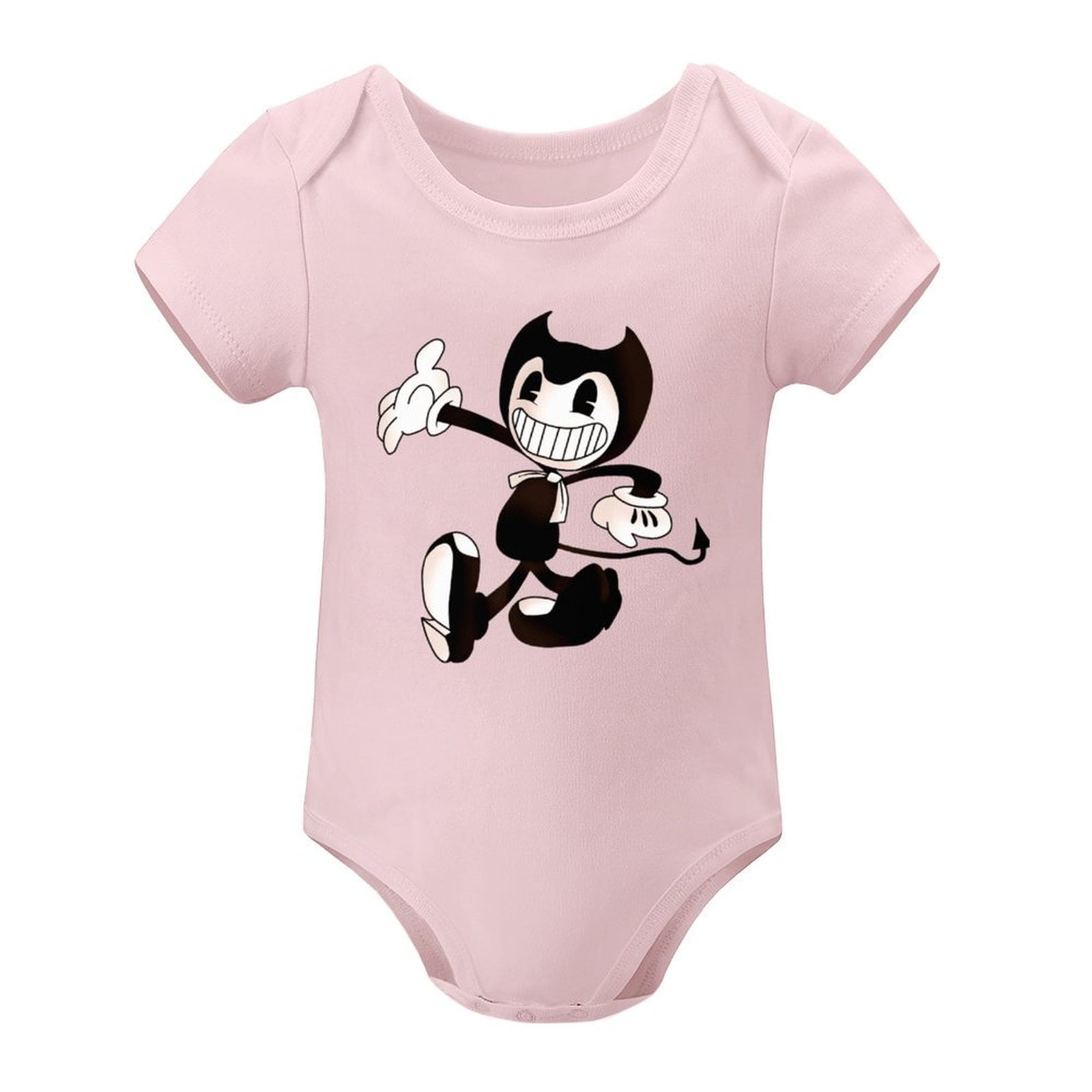 Bendy And The Ink Machine Baby Bodysuit Boy Girl Clothes Soft Newborn ...