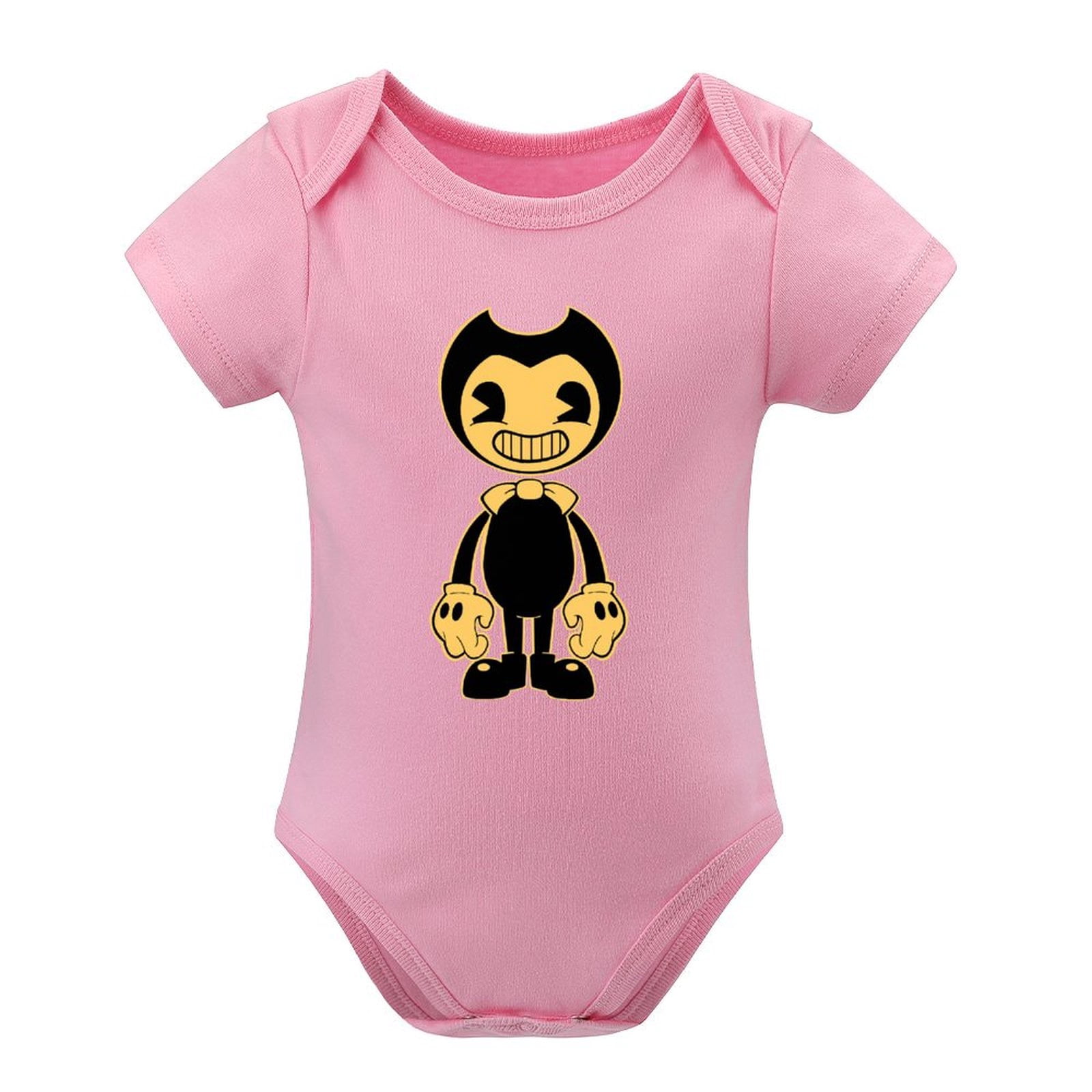 Bendy And The Ink Machine Baby Bodysuit Boy Girl Clothes Soft Newborn ...