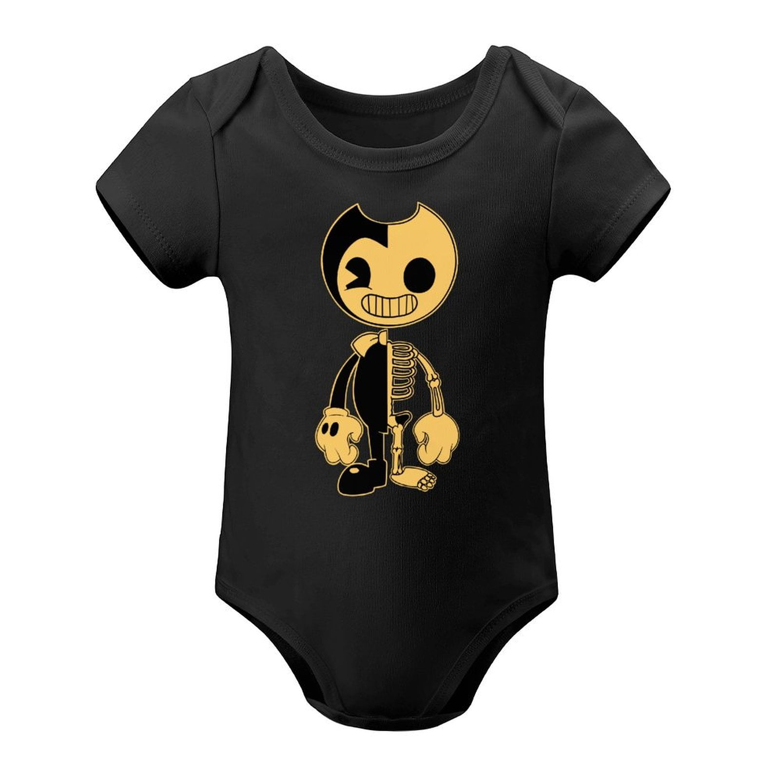 Bendy And The Ink Machine Baby Bodysuit Boy Girl Clothes Soft Newborn ...