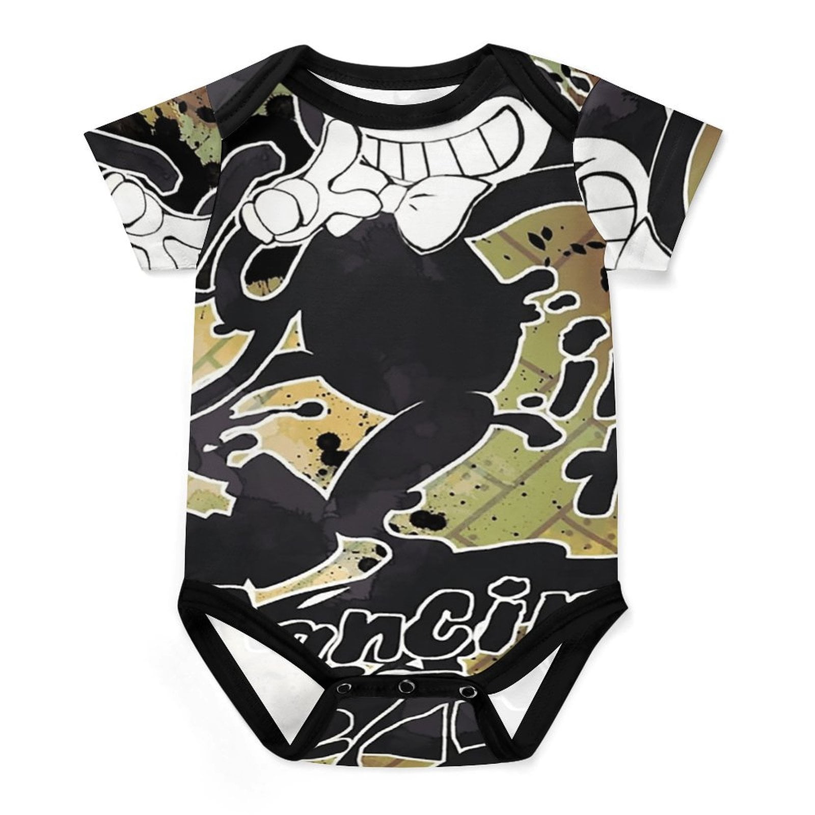 Bendy And The Ink Machine Baby Bodysuit Boy Girl Clothes Soft Newborn ...