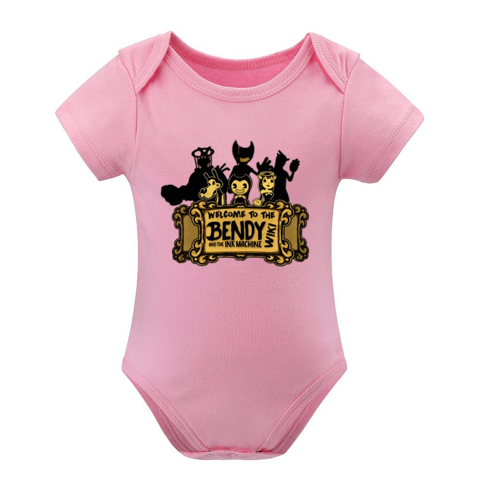 Bendy And The Ink Machine Baby Bodysuit Boy Girl Clothes Soft Newborn ...