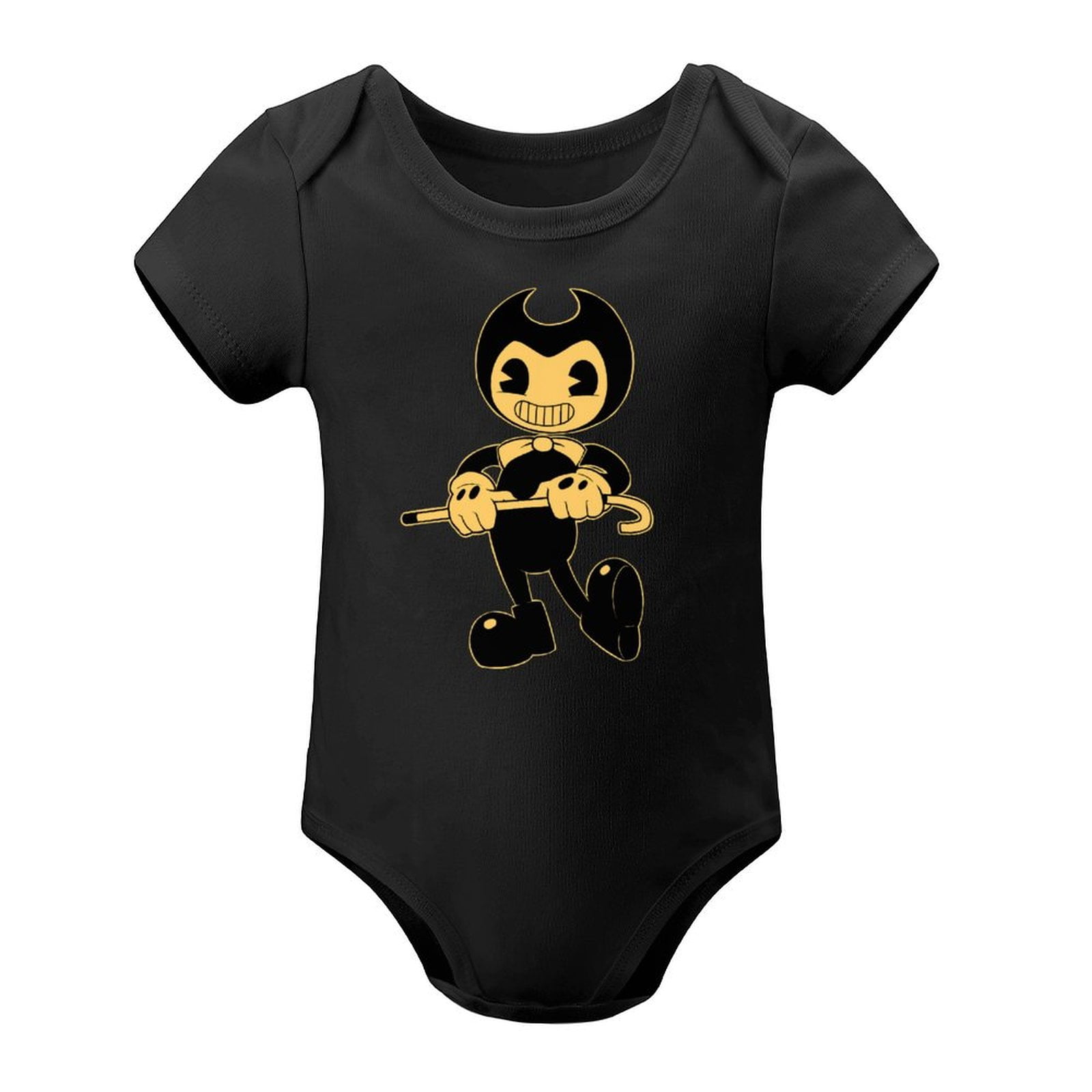 Bendy And The Ink Machine Baby Bodysuit Boy Girl Clothes Soft Newborn ...
