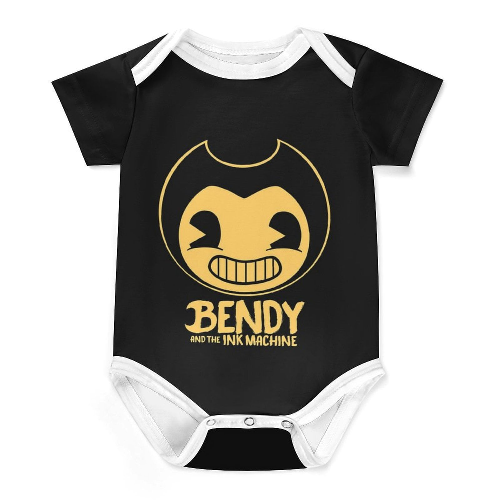 Bendy And The Ink Machine Baby Boy Girl Short Sleeve Romper Clothing ...